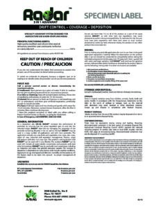 radar-label | Am-ag, LLC (es)