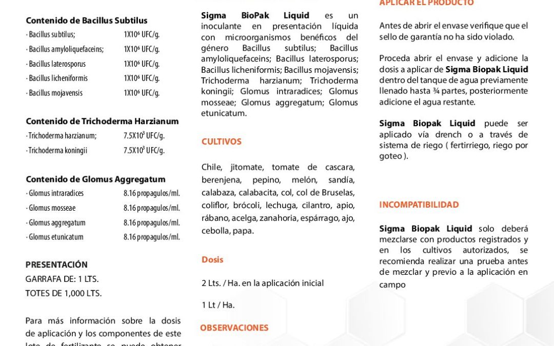 sigma-bio-label-es | Am-ag, LLC (es)