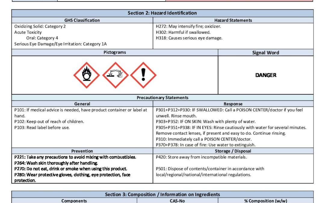 percarb_sds | Am-ag, LLC